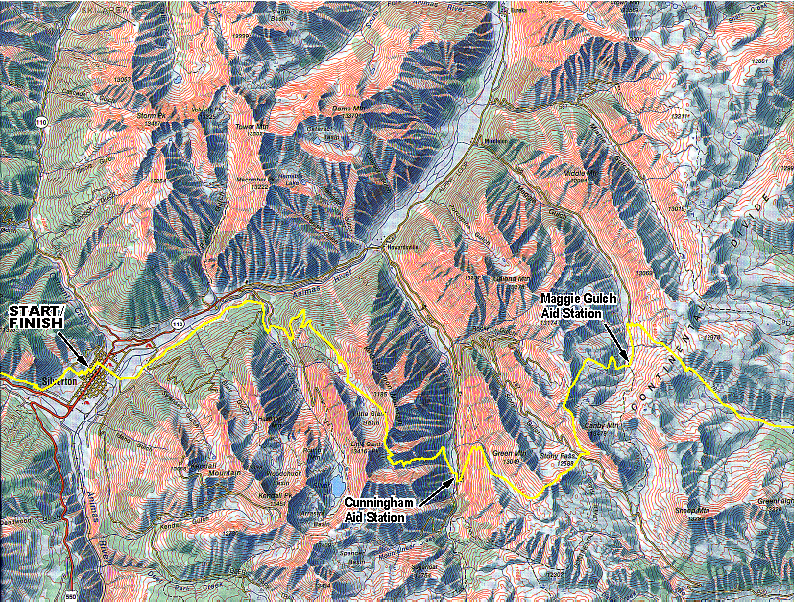 Hardrock 100 Course Description and Conditions